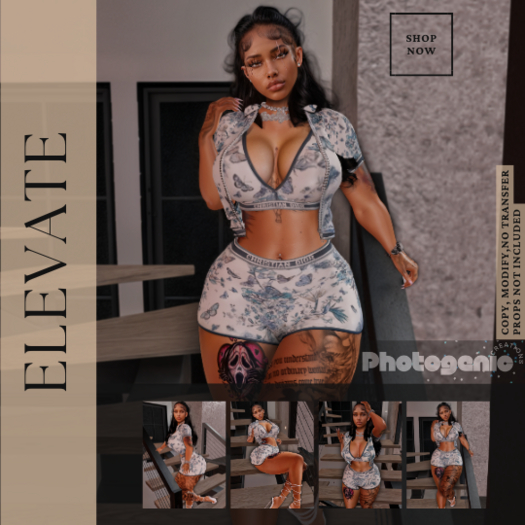 Second Life Marketplace - Elevate Pose Pack